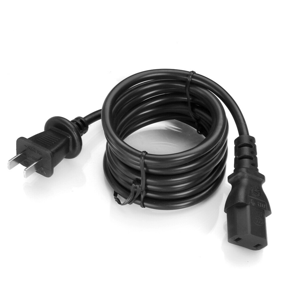 US 2 Prong Power Supply AC Adapter Cable Cord For Xbox 360 Jasper ...