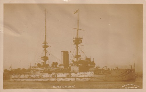 HMS Caesar RPPC 1912 Ship Great Britain 2508103 | eBay
