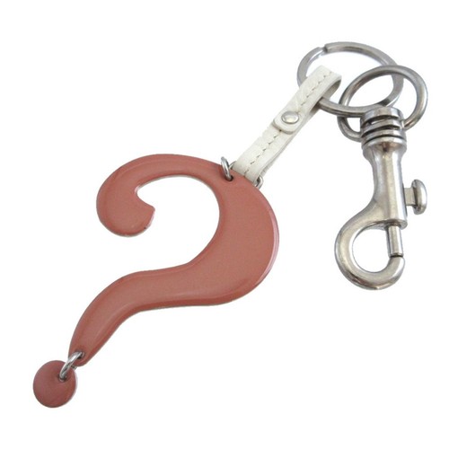Beautiful Chloe Question Charm Orange Key Ring Keychain 0016 [Used ...