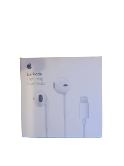 Apple EarPods with Lightning Connector In Ear Canal Headset - White ...