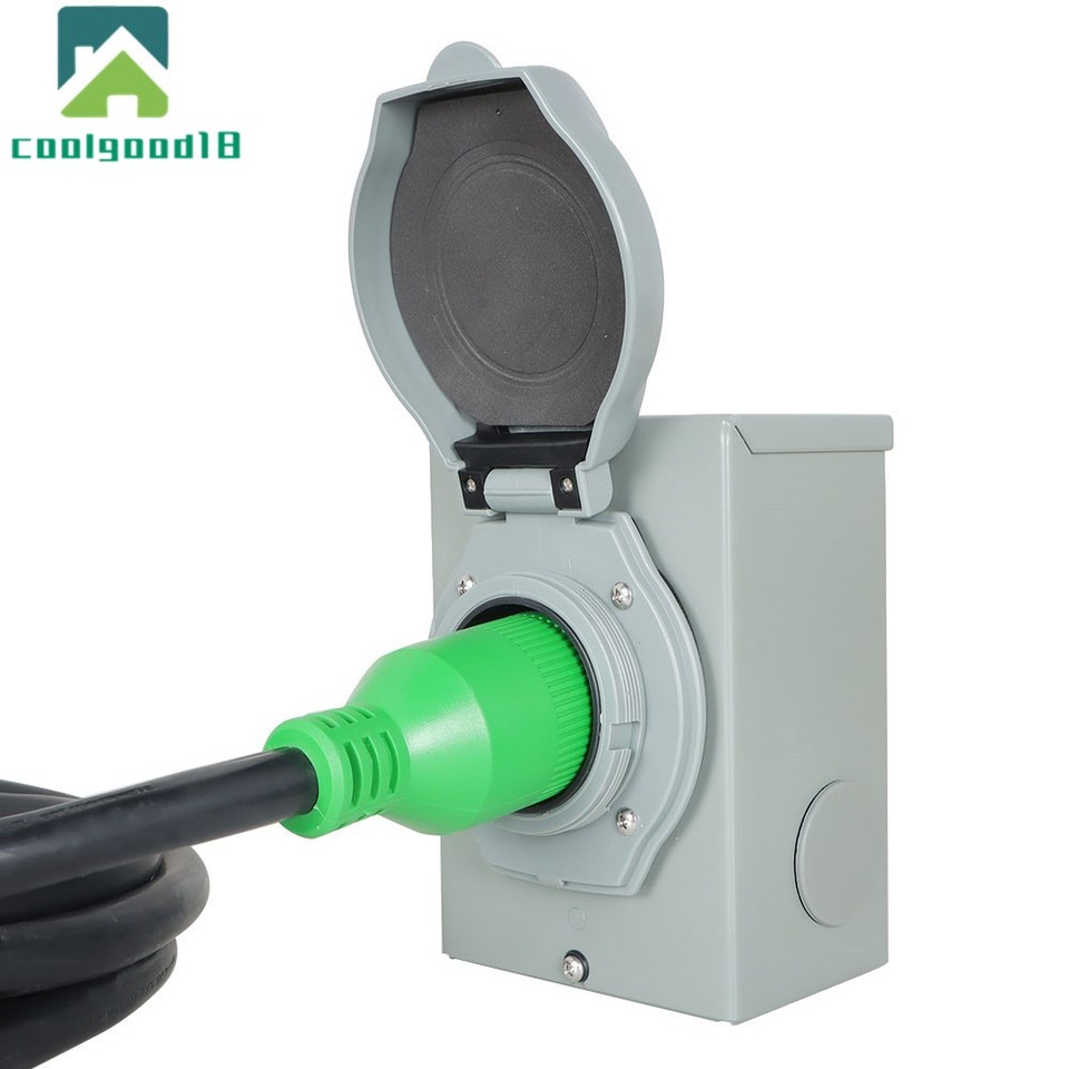 30 Amp 15FT RV cord NEMA L14-30P to L14-30R Generator Cord and Power ...