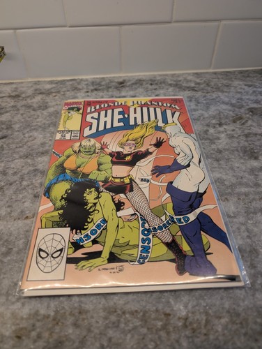 Sensational She-Hulk #23 • “Censored” She-Hulk Cover By Kevin Maguire ...