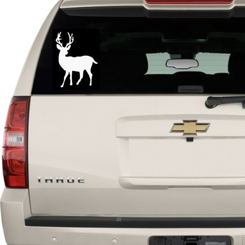 Deer Silhouette Animal for Car Window SUV Laptop Macbook Art Vinyl ...