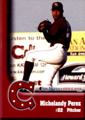 2002 San Angelo Colts Team Issue #16 Michelandy Perez Hialeah Florida ...