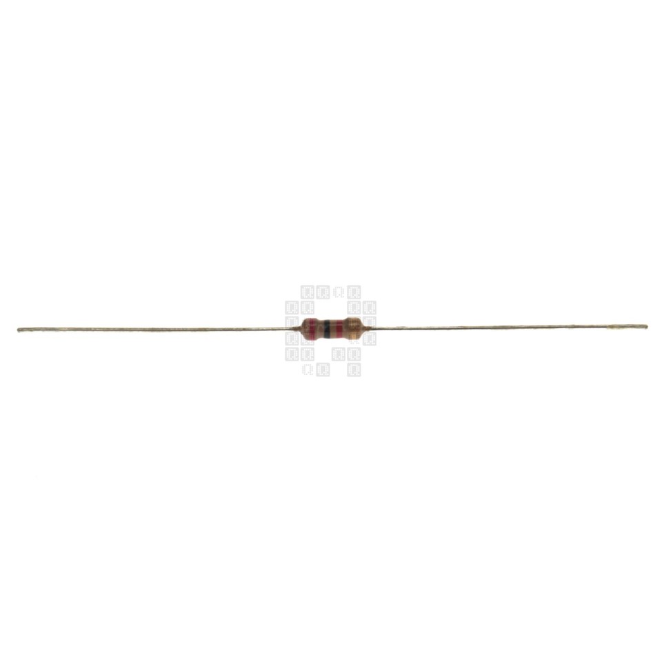Stackpole CF14JT2K00 Carbon Film Resistor, 2k Ohm, 1/4W, +/-5%, 100 ...
