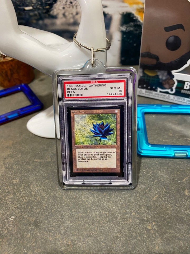 Magic The Gathering Limited Edition - Mini Slab Keychains - ALPHA BETA ...