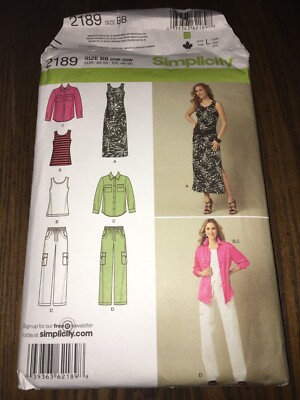 Simplicity 2189 - Women's Coordinates Sewing Pattern Sizes 20W - 28W ...