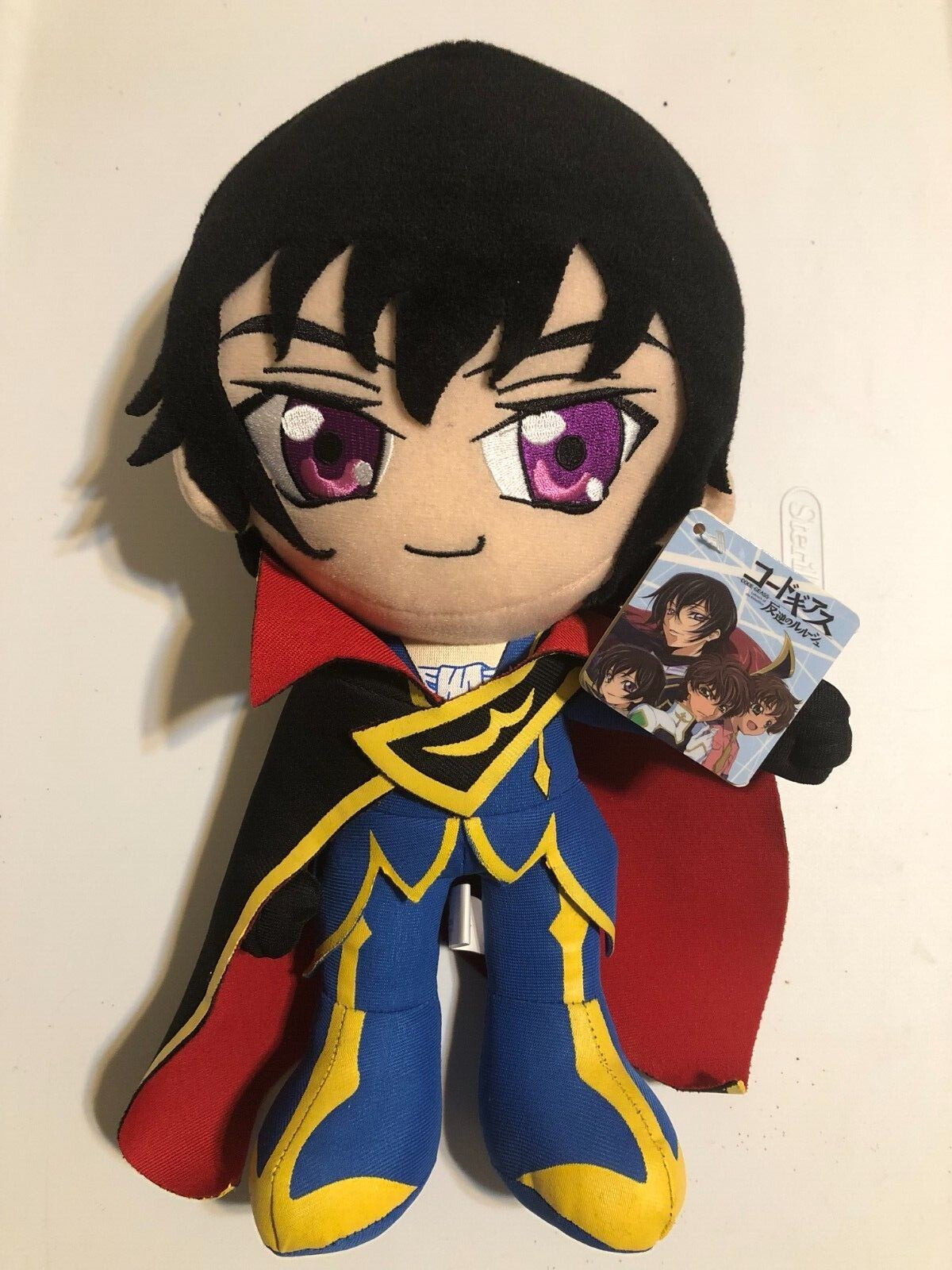 Code Geass 13” Plush Doll Stuffed toy Lelouch 2008 EUC - FLASH SALE ...