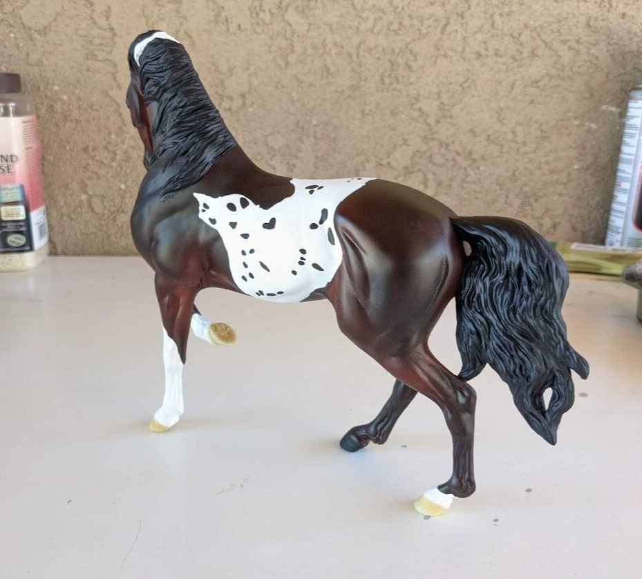 Drastic Custom Breyer Mustang Mare to Appaloosa Arabian - Traditional ...