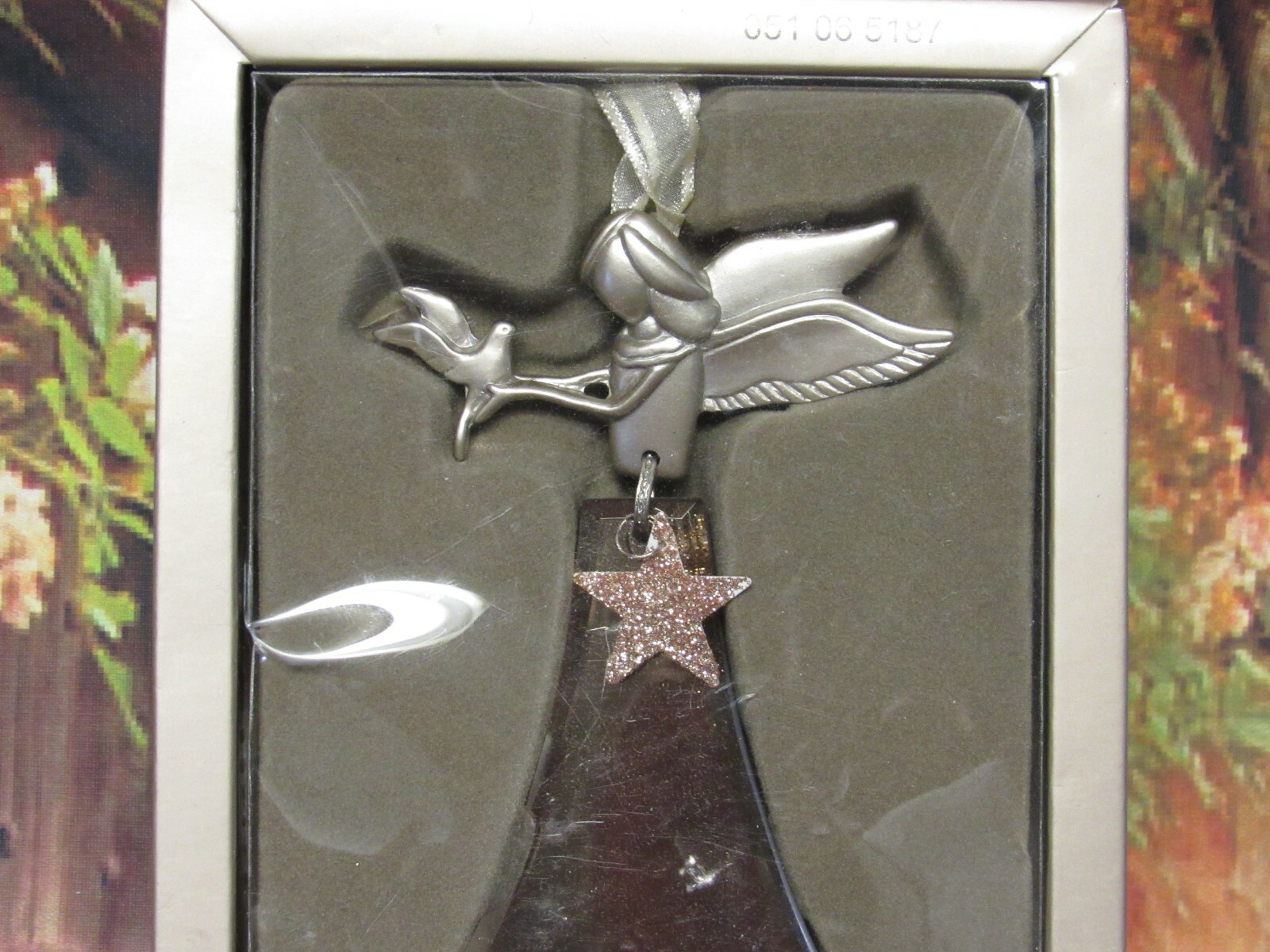 Angelic Reflections Ornament Pewter Angel Dove Mirror NIB | eBay