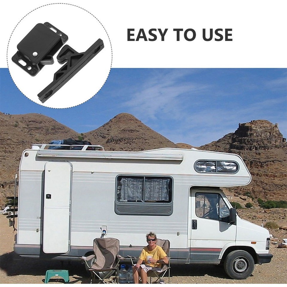 4 Set Camper Door Catches Baby Safety Cabinet Locks Holder Latch | eBay ...