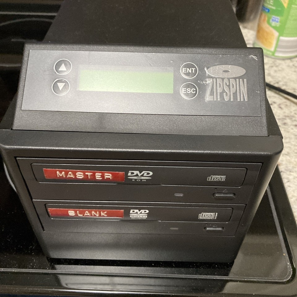 Zip Spin Super Multi CD DVD Burner Duplicator 222197 DVD-121 PRO Tested ...
