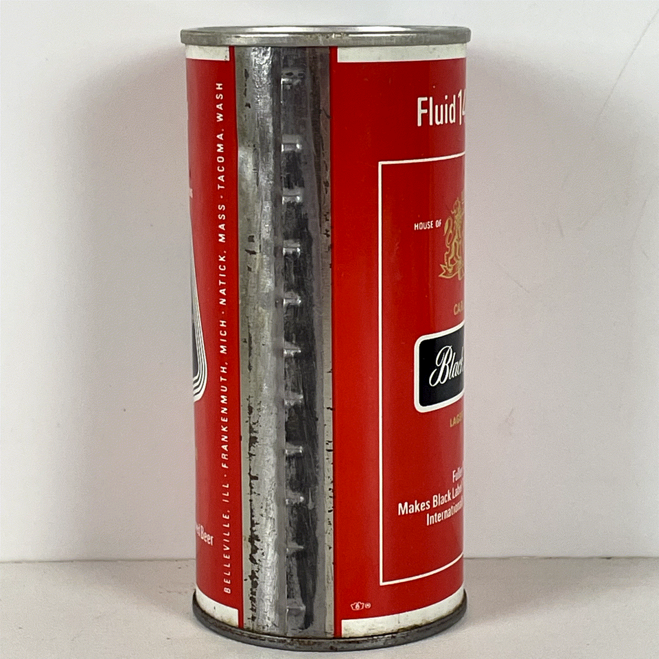 Carling Black Label Beer Can Vintage 14oz Red Black Label Flat Top | eBay