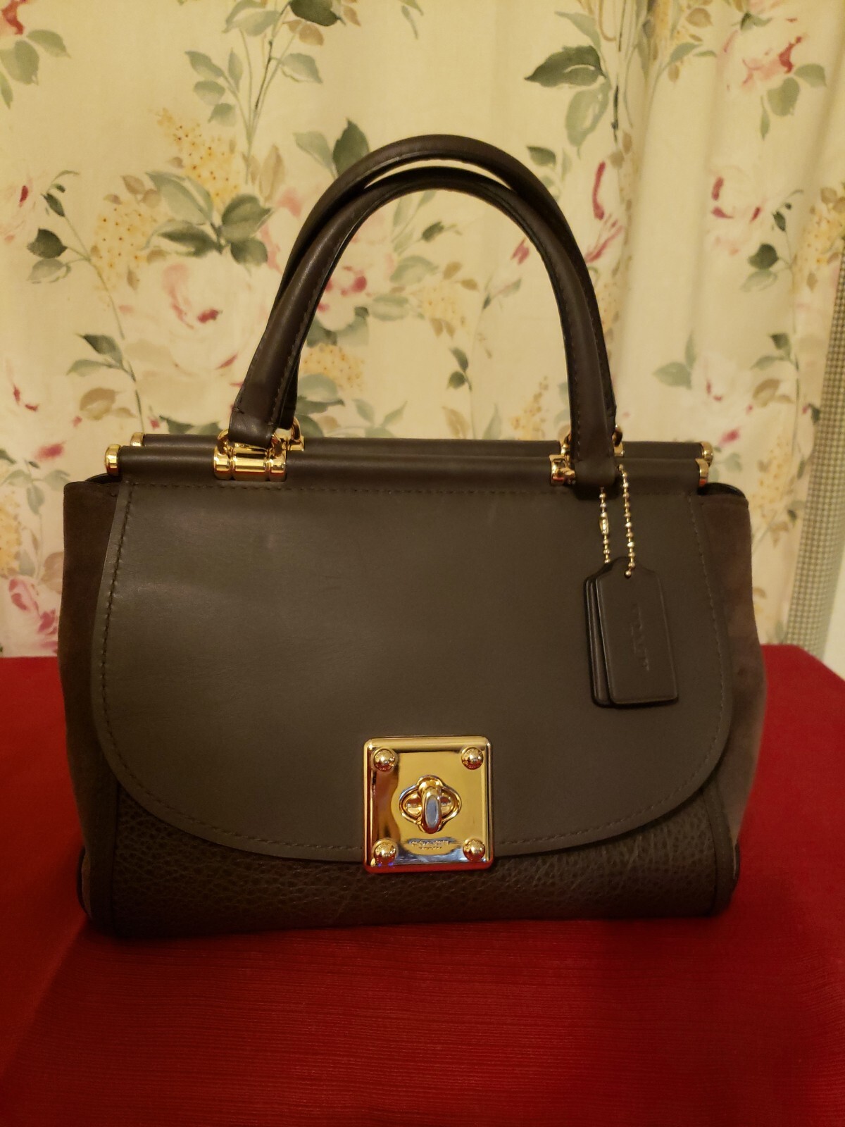 Coach Crossbody Drifter Mixed Saddle Leather Dark Bro… - Gem