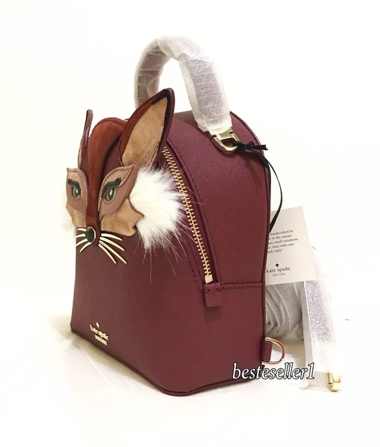 Kate Spade so Foxy binX Mini Fox Backpack Purse Crossbody Bag PXRU9242 ...