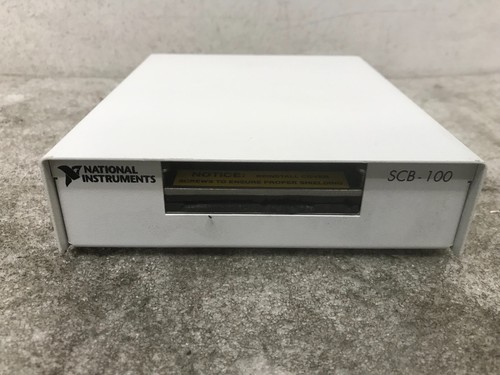 National Instruments SCB-100 / Shielded I/O Terminal Box | eBay