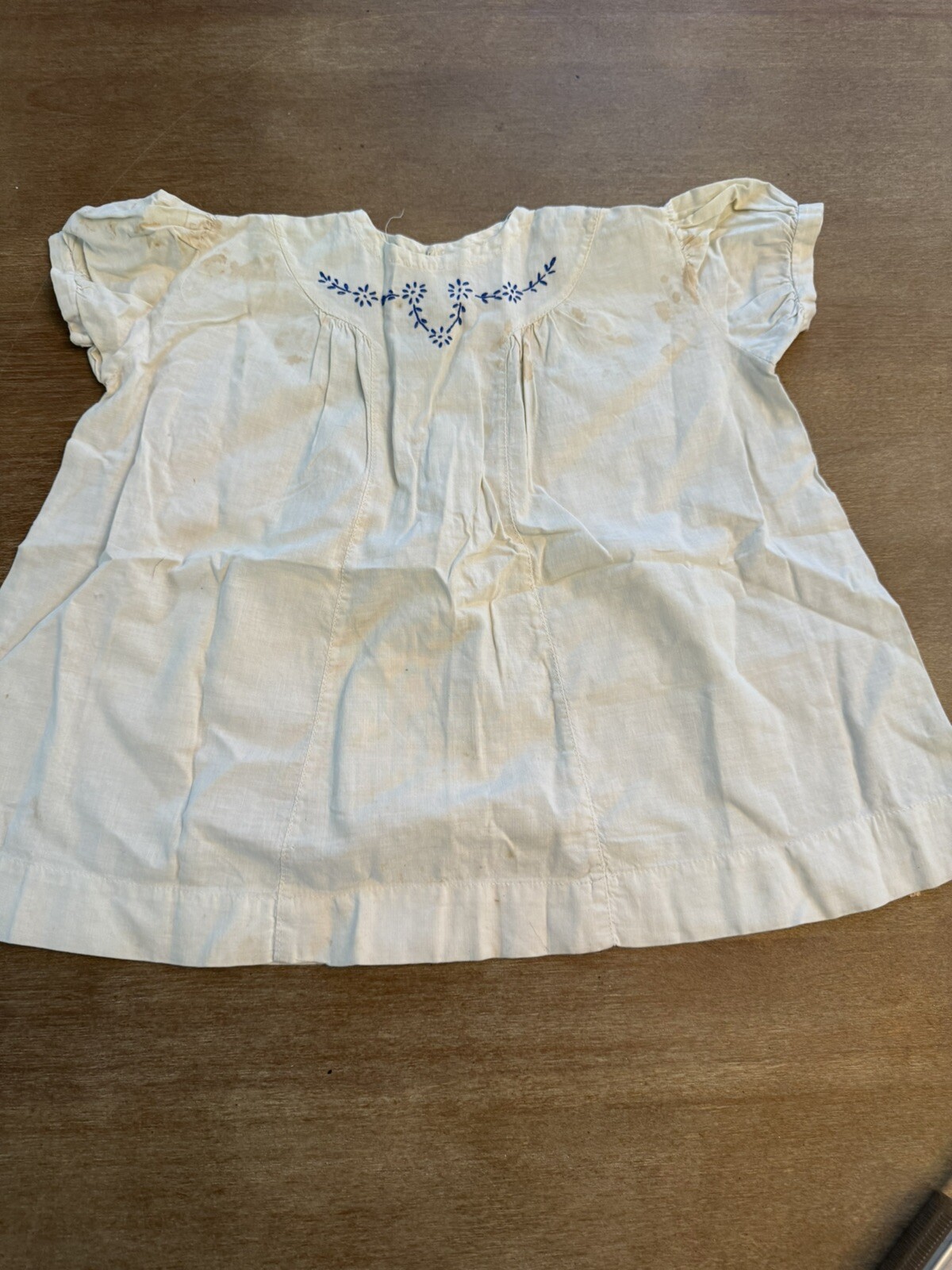 Antique Victorian Baby Girl Baptismal Gown Dress Bati… - Gem