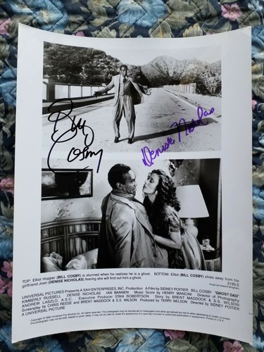BILL COSBY & DENISE NICHOLAS - AUTHENTIC SIGNED AUTOGRAPHED 8 x 10 ...