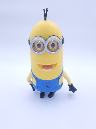 Despicable Me Minion Deluxe Talking Tim Figure Free Moving Eyes & Arms ...