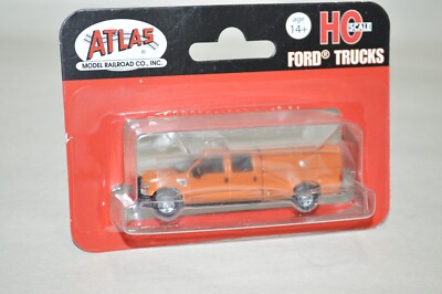 HO scale Atlas Ford F-350 pickup truck utility bed 35000005 ORANGE BNSF ...