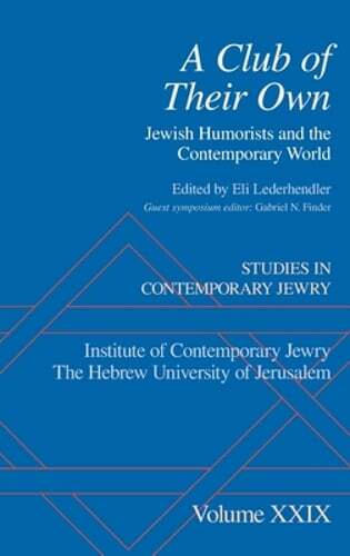 Studies in Contemporary Jewry Ser.: Club of Their Own : Jewish ...