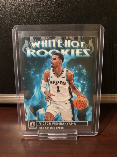 2023-24 Donruss Optic Victor Wembanyama White Hot Rookies Spurs Rookie ...