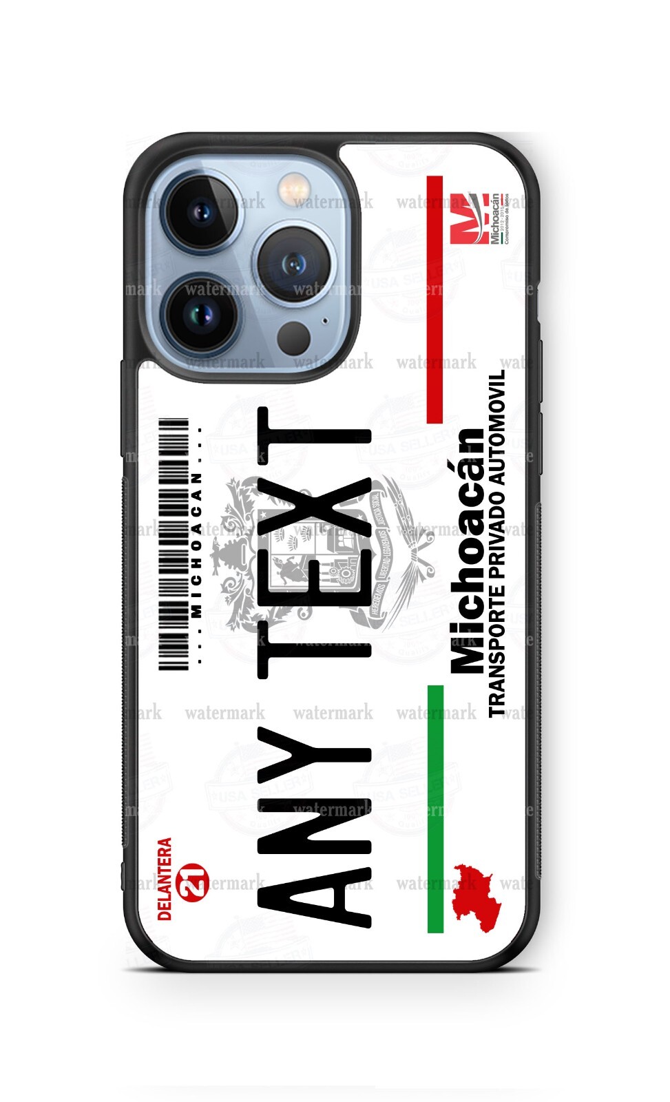 Michoacan 2012 Mexico Phone Case Customized License Placa for IPHONE ...