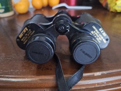 Vintage Mercury Model 1110 Binoculars 8 x 30 393 FT at 1000 Yards ...