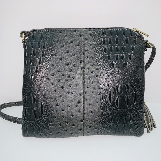 Deluxity Los Angeles Black Vegan Crossbody Bag Handbag With Tags for ...