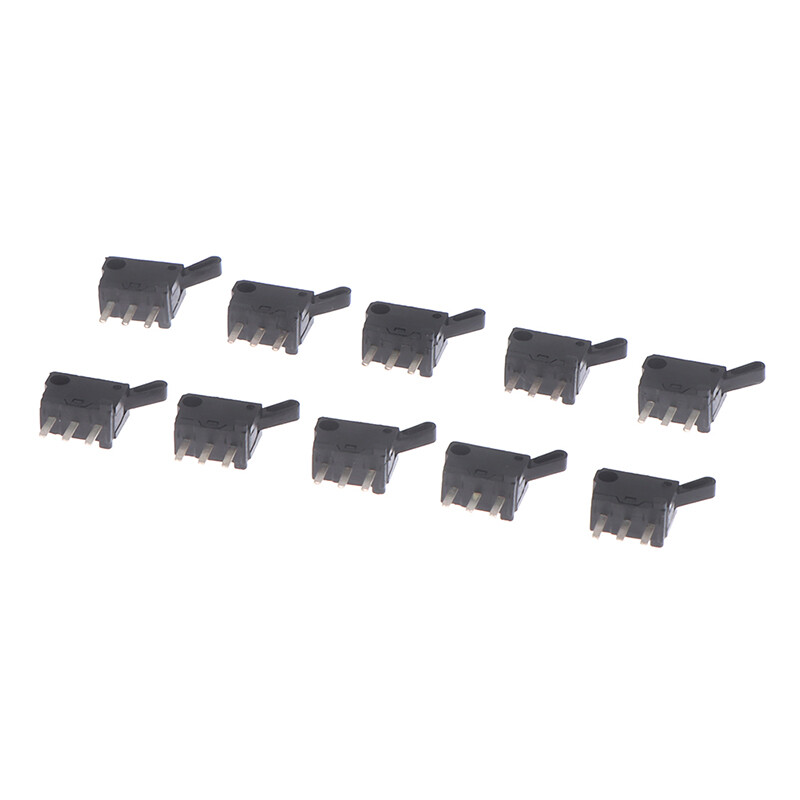 10pcs Micro Switches Miniature Small Limit Travel Switch with Hole ...