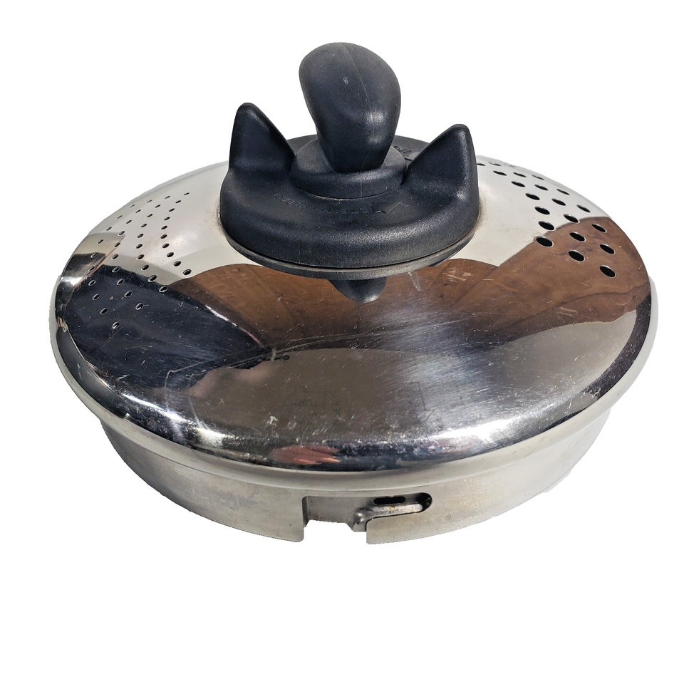 Farberware 3 qt Copper Bottom Sauce Pan w Pour & Strain Locking Lid | eBay