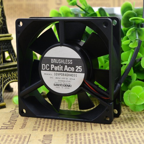 SANYO 40V 0.05A 8CM 8025 109P0840H4031 printer copier dedicated cooling ...