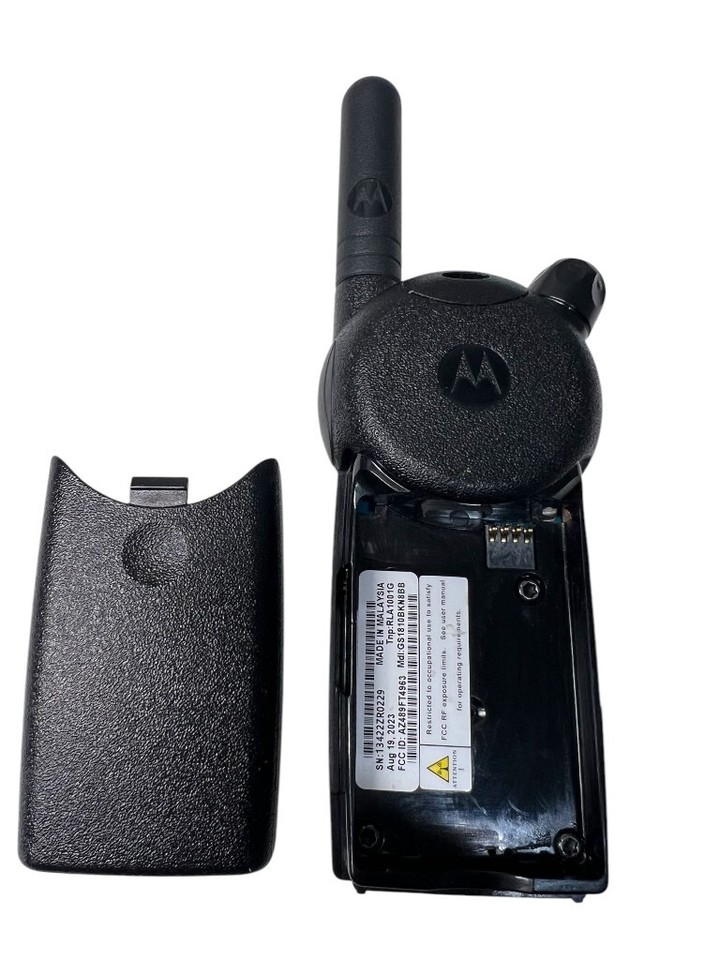 Motorola GS1810 Target Two-Way Radio UHF Walkie Talkies | eBay