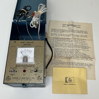 Capacitance Meters - Capacitor Analyzer