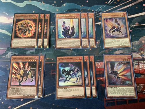 Yugioh! Competitive High Rarity Salamangreat Deck Core | eBay