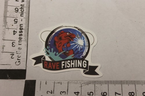 Aufkleber Angel Angler Anglerin Sportfischer Rave Fishing | eBay