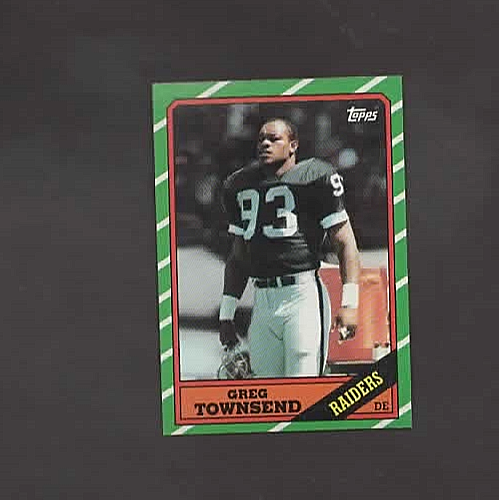 1986 Topps #70 GREG TOWNSEND | eBay