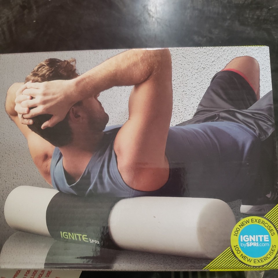 SPRI Ignite Cool RX Roller Sleeve for Foam Roll Cooling Therapy 07-71493 Black | eBay