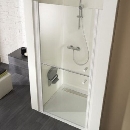 HSK Exclusive Porte pivotante avec éléments divisés pour niche 403080 ...