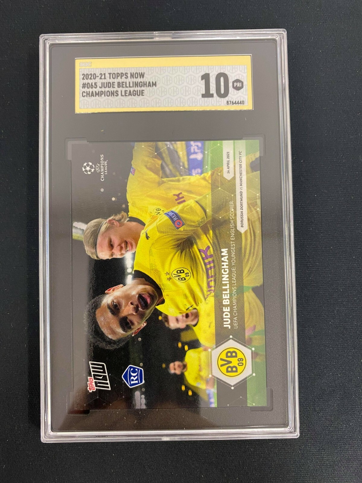 2020-21 Topps Now UEFA Champions League - #065 Erling Haaland, Jude ...