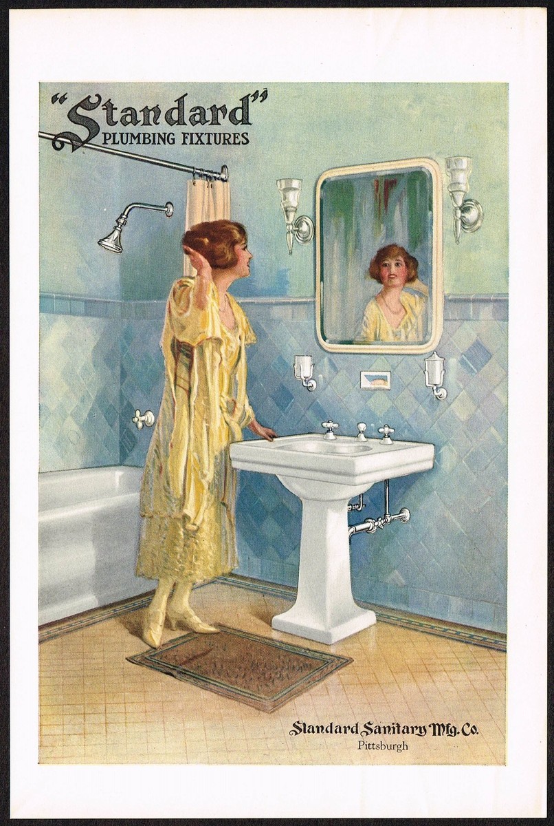 1920s Bathroom Ideas Mirror