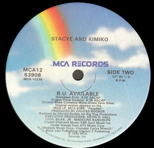 Stacye & Kimiko - R.U. Available - MCA - 1990 - USA - MCA12-53908 | eBay UK