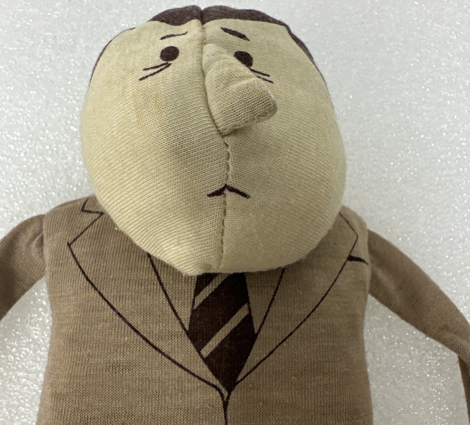 Vintage 1979 Copeless People Doll Sad Man in Brown Suit Bean Bag ...