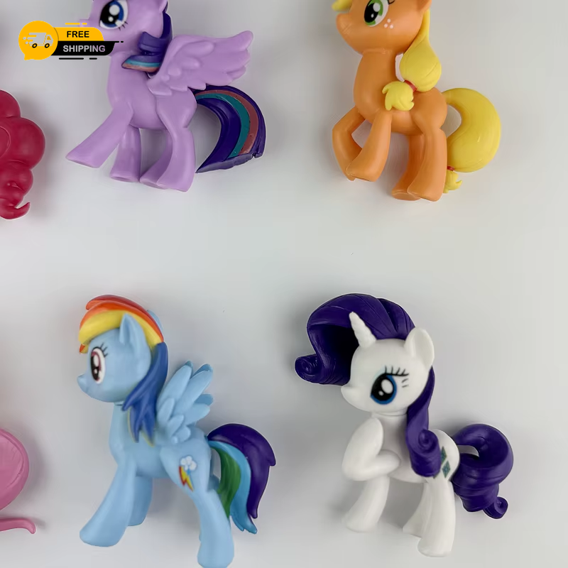 8Cm My Little Poni Action Figures Toy Cartoon Anime Twilight Sparkle ...