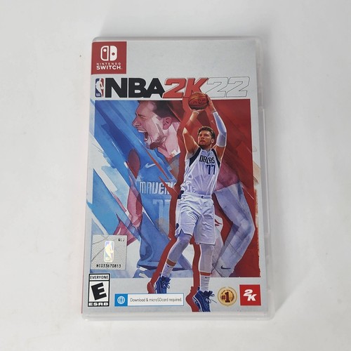 NBA 2K22 - Nintendo Switch Game - Cartridge & Case - TESTED - Fast ...