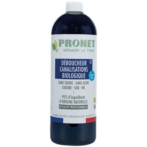 PRONET NATURE - Deboucheur canalisation biologique 1l 3760107285102 | eBay