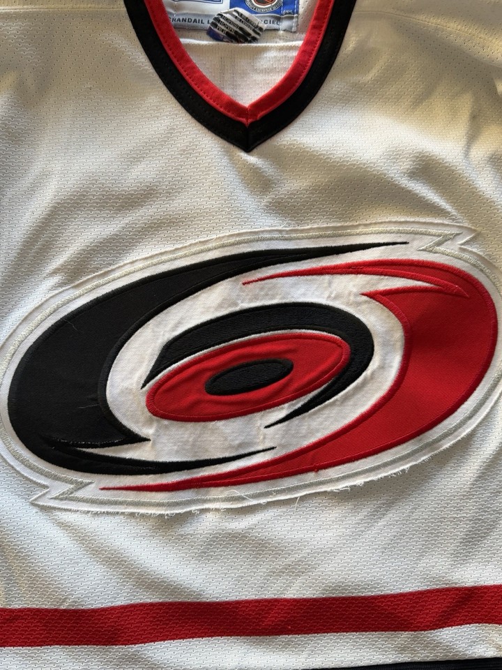 Vintage CCM Carolina Hurricanes NHL Jersey Kelly #66 White Red Black ...