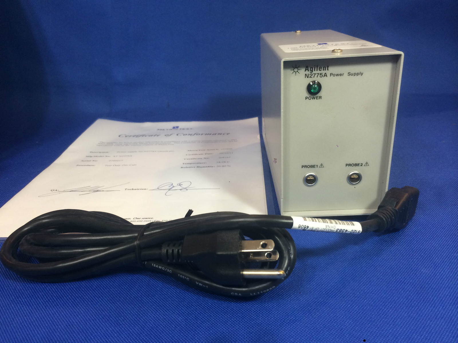 HP / Agilent / Keysight N2775A Power Supply (for the N2774A Current ...