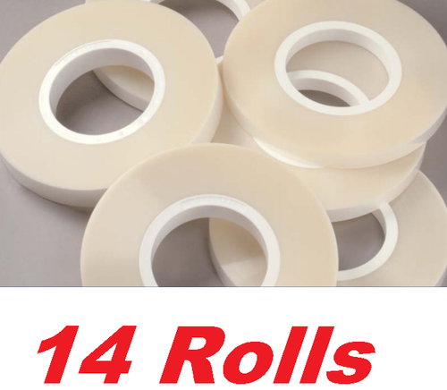 Microseal M100 Cover Tape 13.3 mm x 300 m (14 Pack) Clear | eBay