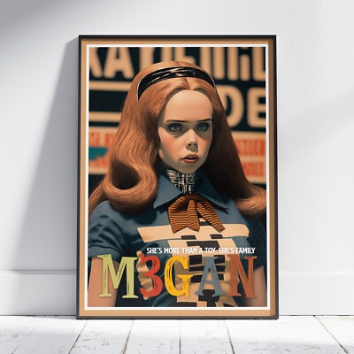 M3GAN Movie Poster (24x36in) - Retro M3GAN | eBay